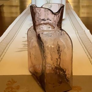 BLENKO | Dining | Vintage Blenko Pitcher Early 9s Beautiful Pal Pale ...